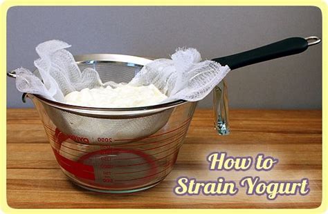 How To Strain Yogurt And Make Your Own Greek Yogurt