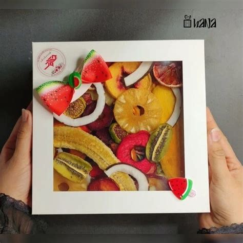 خرید و قیمت جعبه میوه خشک ،باکس میوه خشک ، پک پذیرایی جعبه کادویی با