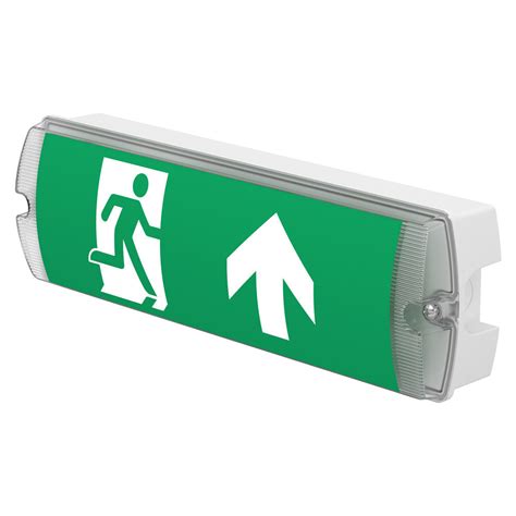 Buy 3w Ip65 Emergency Fire Exit Bulkhead Light In Stock Now