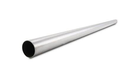 Vibrant 40in Od T304 Ss Straight Tubing 5ft Length Blox Racing