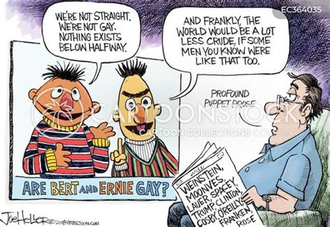 Bert And Ernie Cartoons And Comics Funny Pictures From Cartoonstock
