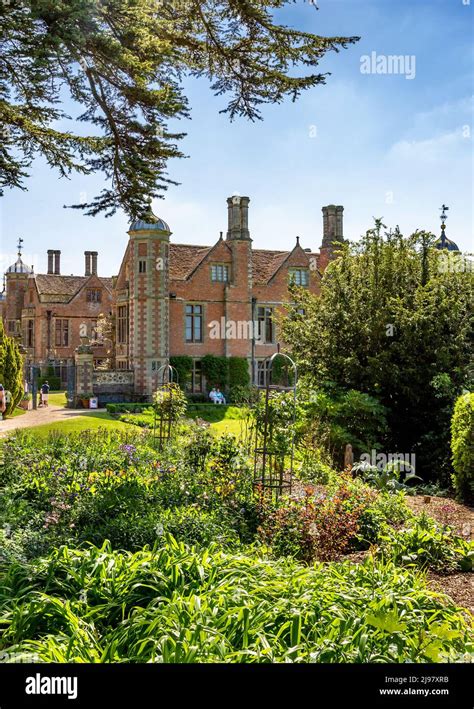 Beautiful Charlecote House And Gardens In Charlecote Park Warwickshire