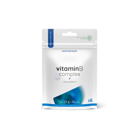 Nutriversum Vitamin B Complex 30 Tablets Nlfoodsie