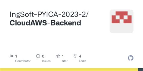 Github Ingsoft Pyica 2023 2 Cloudaws Backend