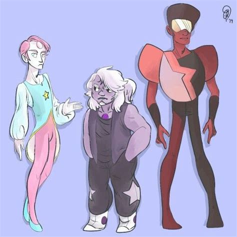 Genderbent Garnet Amethyst And Pearl Steven Universe Genderbend