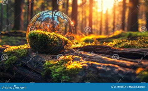 3d Visualization Of Hydrogen Within A Soap Bubble Overlays A Forest