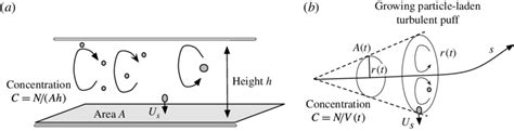 A Schematic Illustration Of Sedimentation From A Turbulent Ambient As Download Scientific