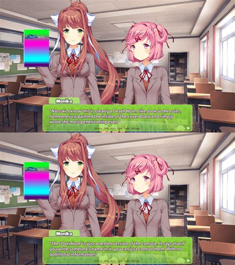 The Doki Note And The Revenge R Ddlc