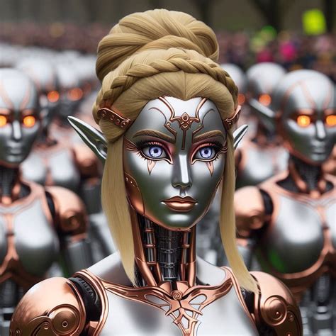 Robot Zelda 346 By Queenjupytermartin On Deviantart