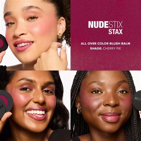 Nudestix Cherry Pie Stax All Over Color Blush Balm Ulta Beauty