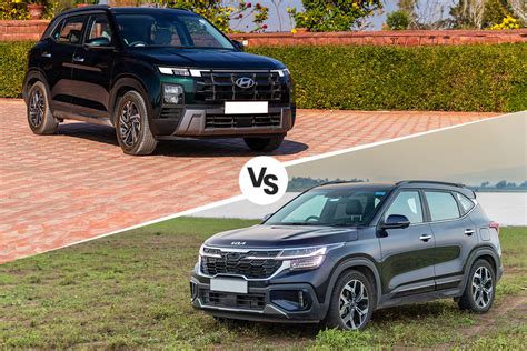 2024 Hyundai Creta Facelift Vs Kia Seltos Design Features And
