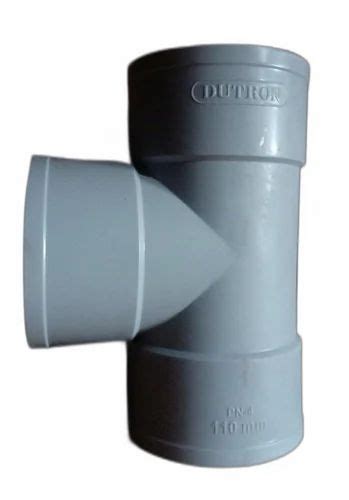 Dutron 110mm Pvc Tee Plumbing At ₹ 210 Piece In Surat Id 2849421501648