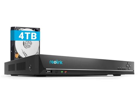 Reolink Rln16 410 Nvr 16 Kanalen Met 4tb Hdd 16x Poe