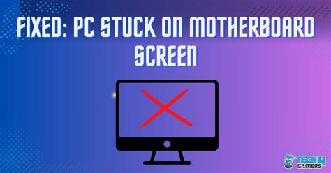 Pc Stuck On Motherboard Screen [fixed] Tech4gamers