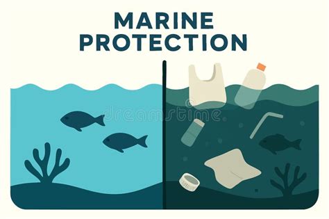 Clean Vs Polluted Earth Ai Generated Stock Illustration