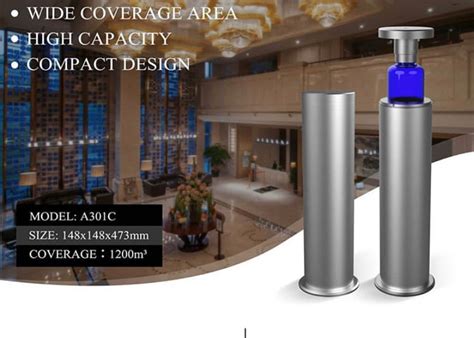 Silver Luxury Fragrance Diffuser Air Freshener Solutions