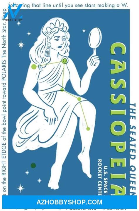 Drawings In The Stars Collection Cassiopeia The Seated Queen