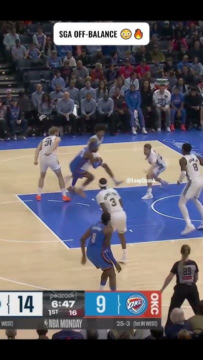 Sga Hits An Insane Off Balance Shot 🎯 Nbashorts Youtube