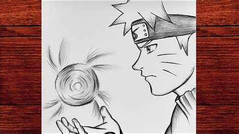 Naruto Rasengan Drawing With Colour