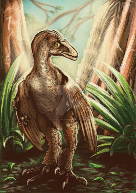 Sinornithosaurus By Azraelangelo On Deviantart