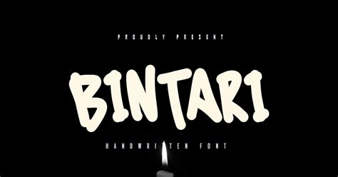 bintari handwritten font script and handwritten ft food and sport envato elements
