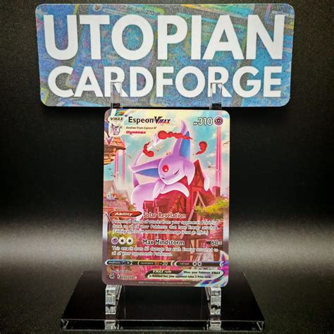 Espeon Vmax Alt Art • Handmade Proxy Orica • Fusion Strike 270 • With