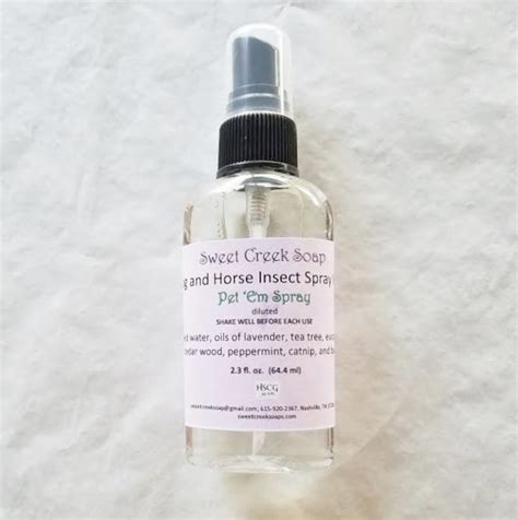 Pet Grooming Spray 2 Oz. - Etsy