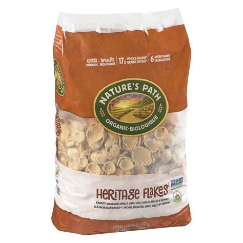 Natures Path Organic Heritage Flakes With 6 Grain Cereal Stongs Market