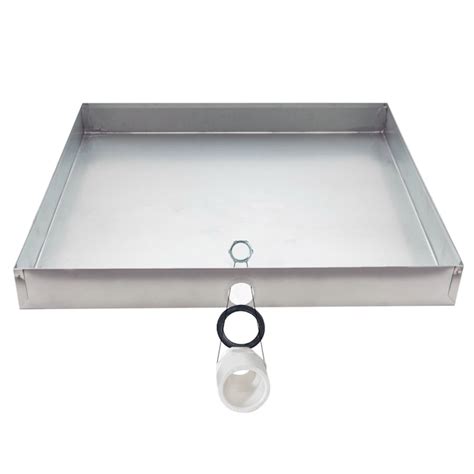 Eastman 30 In Id Galvanized Steel Water Heater Drain Pan With Pvc 69050