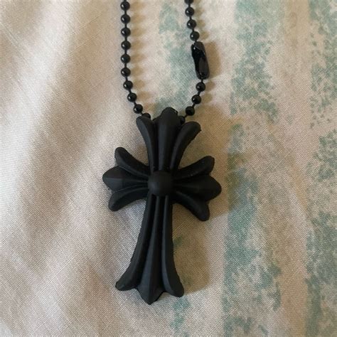 Chrome Hearts Other Chrome Hearts Silicone Cross Necklace Poshmark