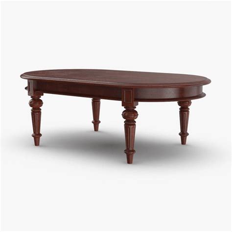 Classical Coffee Table 3d Model Buy Now