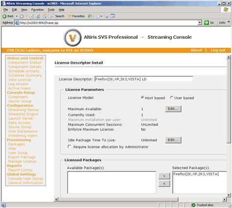 Installed Software Report Altiris Console Goodsitebrown