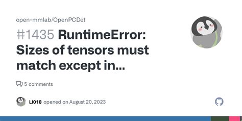 Runtimeerror Sizes Of Tensors Must Match Except In Dimension 1