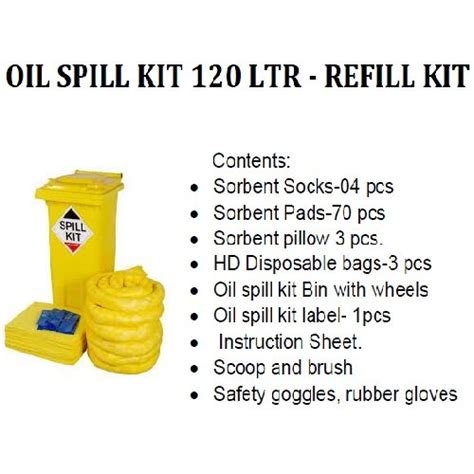 Refill Kit For Oil Spill Kit 120 Litre Oil Spill Kit Uae
