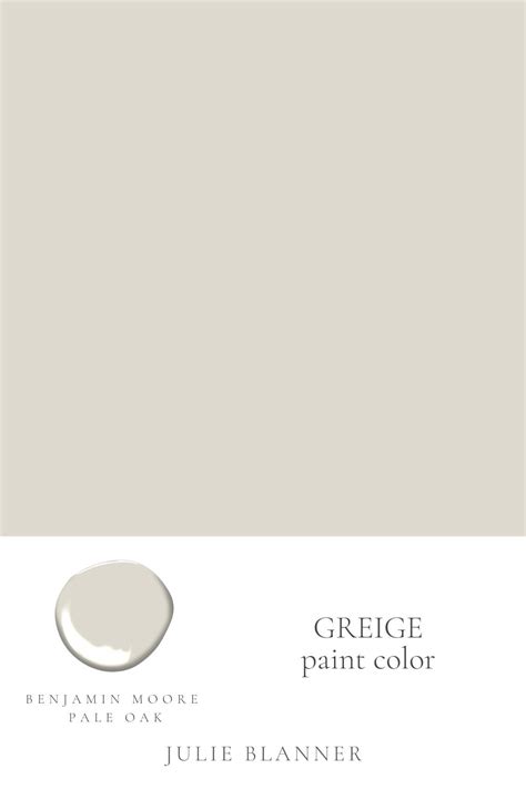 Benjamin Moore Pale Oak Julie Blanner