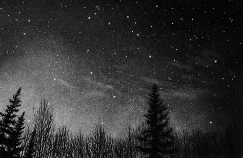 Katherine Curci Lac Saint Joseph At Dawn Black And White Charcoal