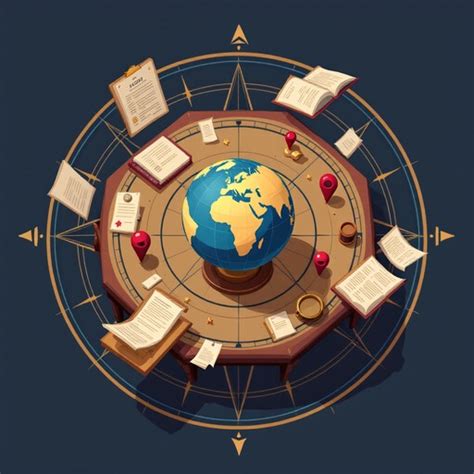 Free Global Explorers Compass Image Globe Compass Exploration