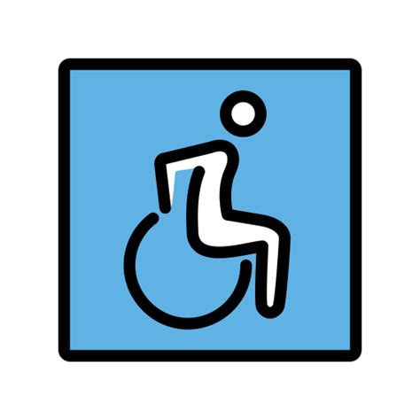 ♿ Wheelchair Symbol Emoji Meaning And Usage