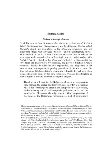 Sridhara Swami Issue Refutation Pdf