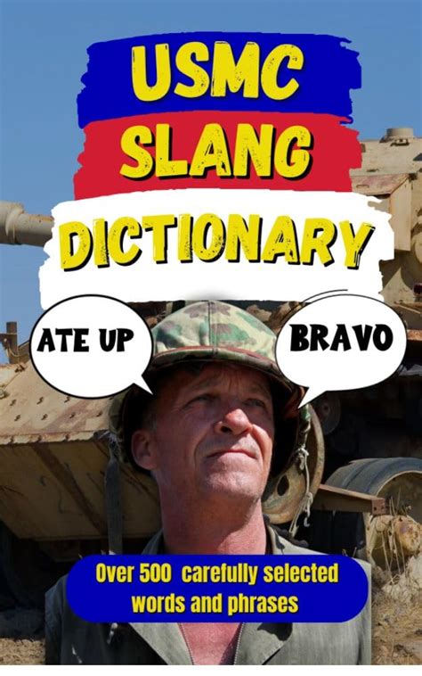 Usmc Slang Dictionary A Complete Guide To The Language Lingo And