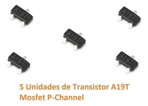 Transistor Ao3401 A19t Sot-23 Smd X 5 Unidades | MercadoLibre