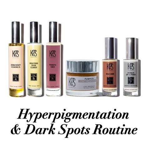 Hyperpigmentation And Dark Spots Routine Kindness Powered Skincare