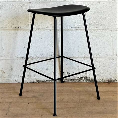 Muuto Fibre Counter Stool Black Danish 1199