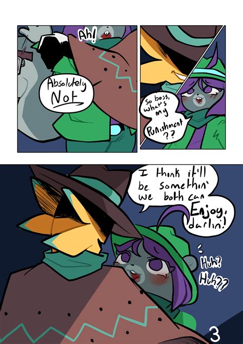 Rule 34 Blush Clothing Colored Comic Comic Page Cowboy Hat Firearm