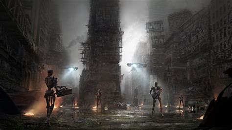 Brand New Terminator Concept Art Shows How Skynet Will Destroy Your