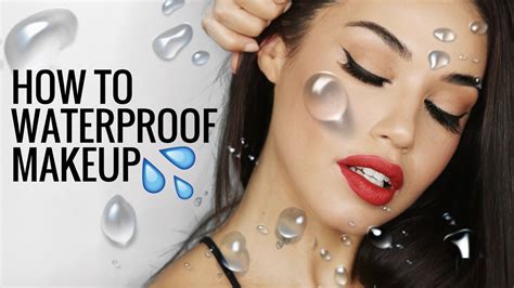 Waterproof Makeup Tutorial For Swimming Saubhaya Makeup