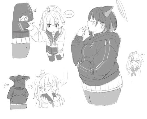 Kazusa And Natsu Blue Archive Drawn By Nimob45ui Danbooru