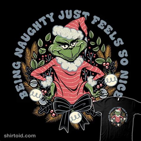 Naughty Grinch Shirtoid