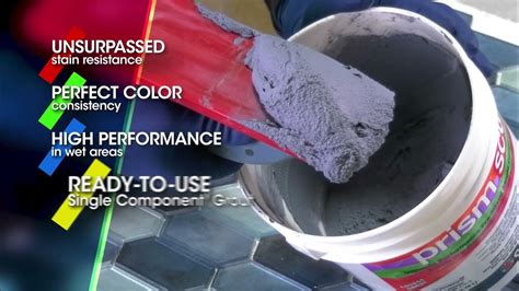 Prism® Scg Ultimate Performance Pre Mixed Single Component® Grout Youtube