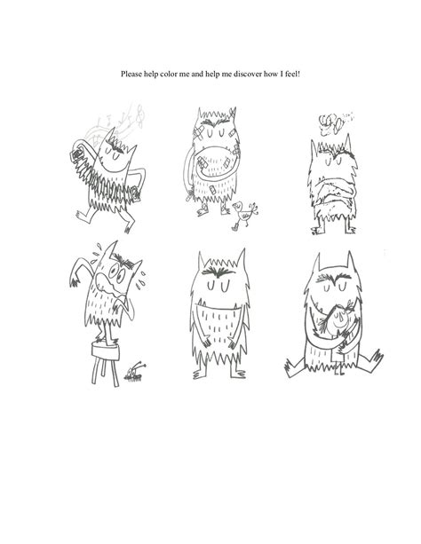 The Colour Monster Book Fermb